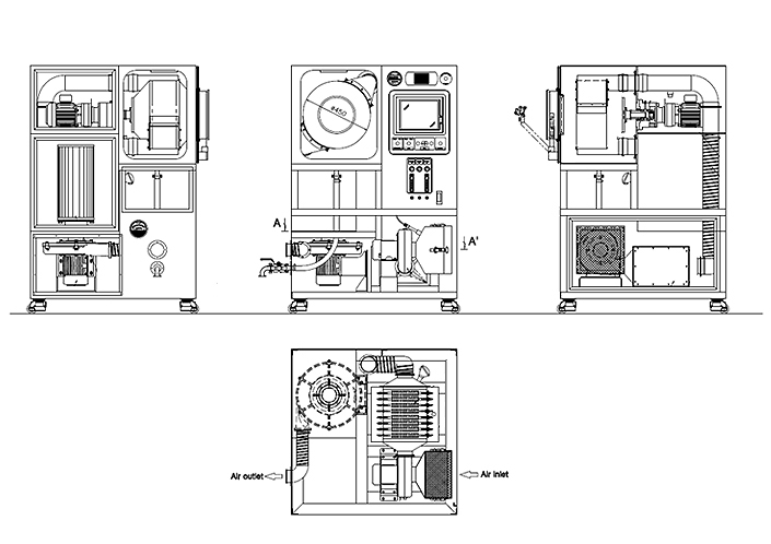 L300 Laboratory Tablet Coater